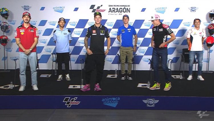 Coletiva de Imprensa abre as atividades do GP de Aragão de MotoGP ...