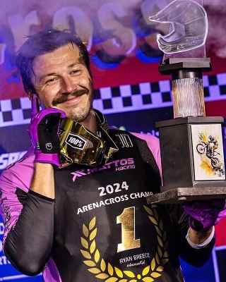 Ryan Breece, da equipe 595 bLU cRU Racing, é o campeão do Arena Cross ...