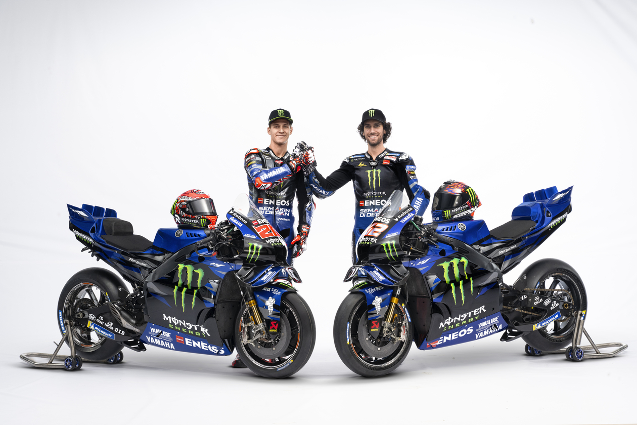 Yamaha apresenta novidades nas equipes e nova pintura das motos para a ...